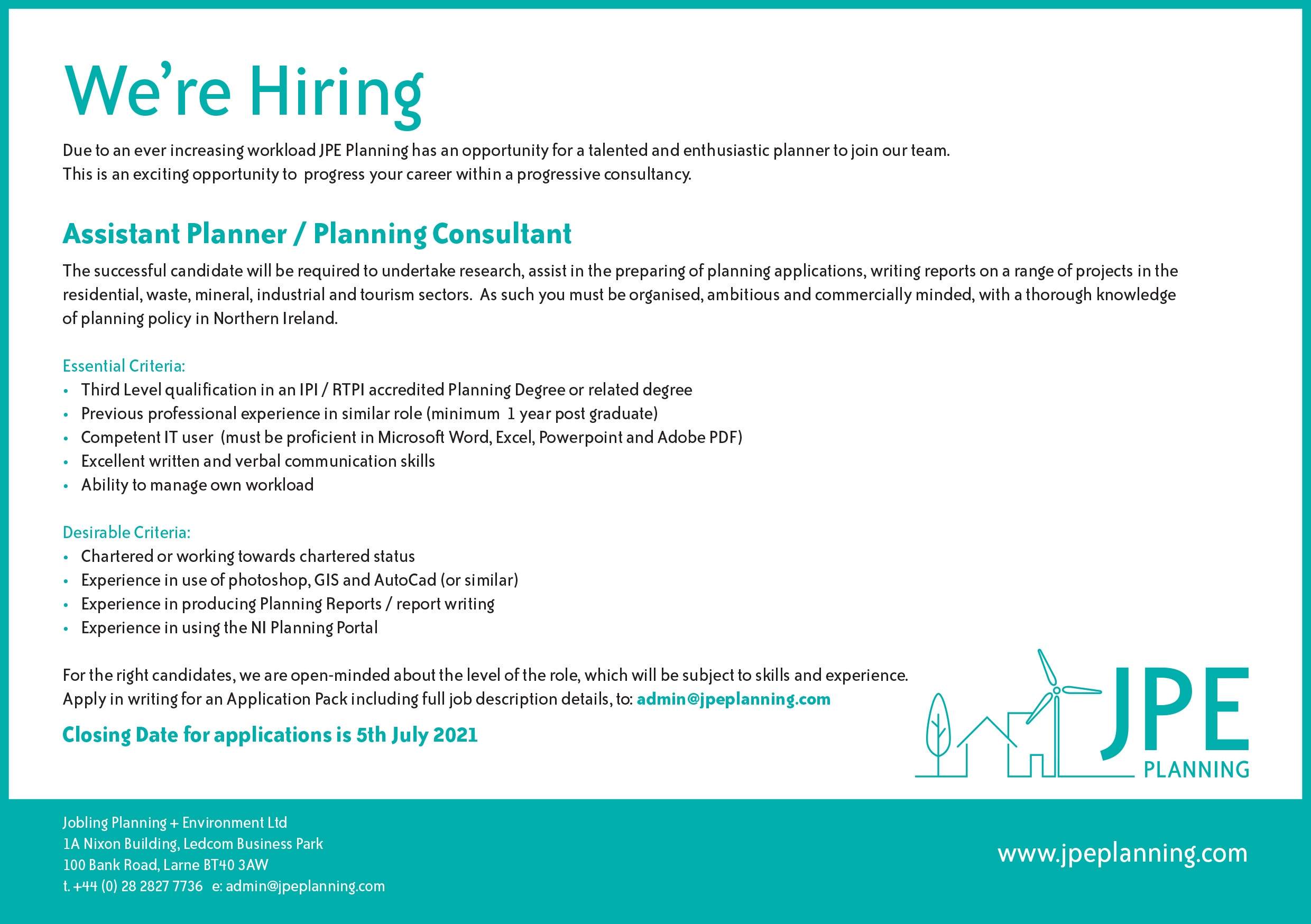 Home - JPE Planning Ltd